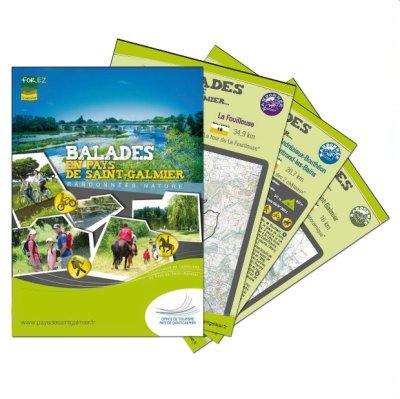 Les topoguides de randonnées pédestres